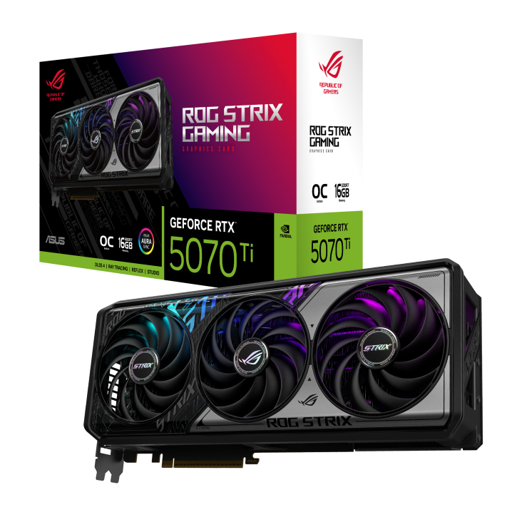 ASUS ROG Strix GeForce RTX™ 5070 Ti 16GB GDDR7 OC Edition - Astrindostore.com