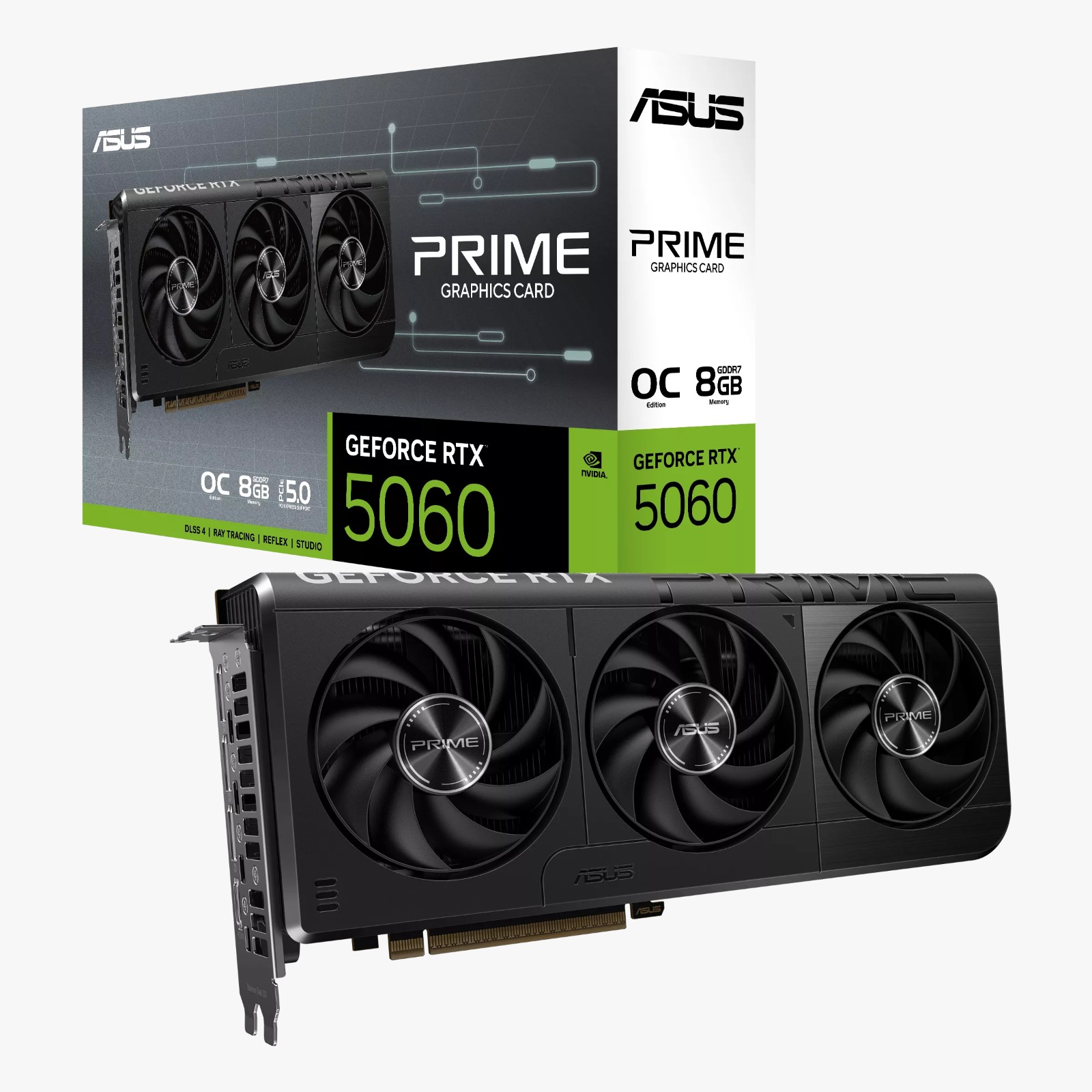 ASUS ASUS PRIME GeForce RTX™ 5060 8GB GDDR7 OC Edition - Astrindostore.com