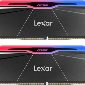 LEXAR - LEXAR-ARES-GEN2-RGB-DDR5-RAM-32GB-KIT-2X16GB-6000MHZ-CL28-288 ...
